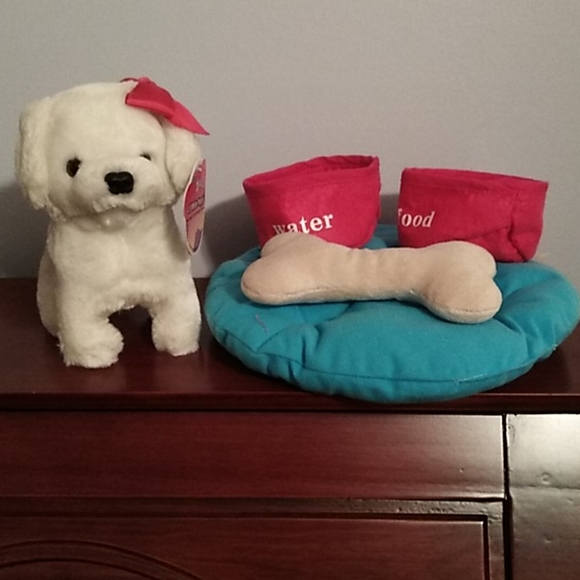 Cracker Barrel | Toys | New Toy Dog With Dog Bed | Poshmark